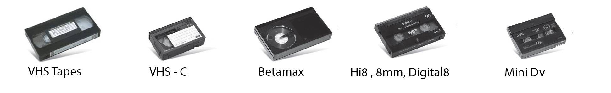 Digital Media Tamworth - Port Media - VHS, VHSC, MiniDv, Hi8 Betamax ...